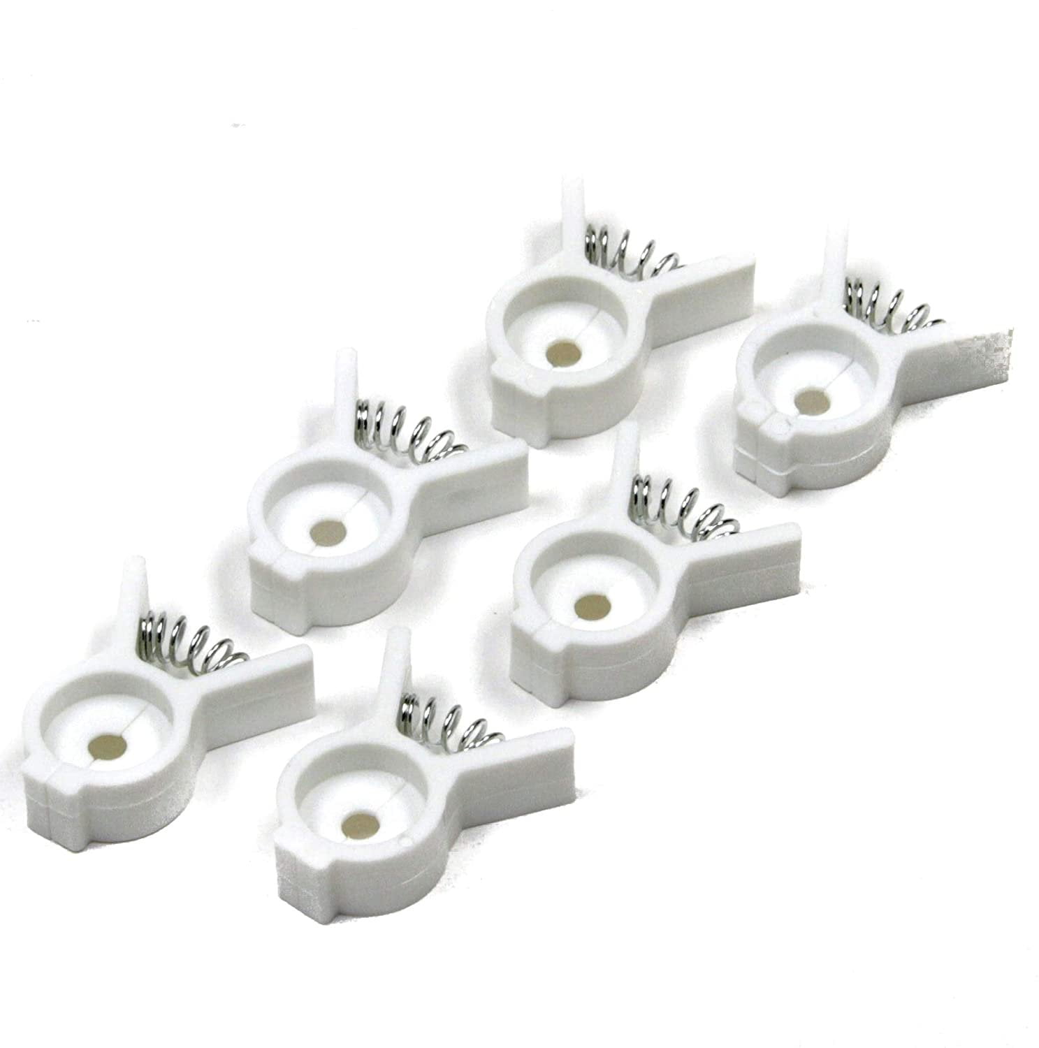 Chef Craft 6pc Bread & Bagel Clips - Plastic or Chip Bag Tie Sealing ...