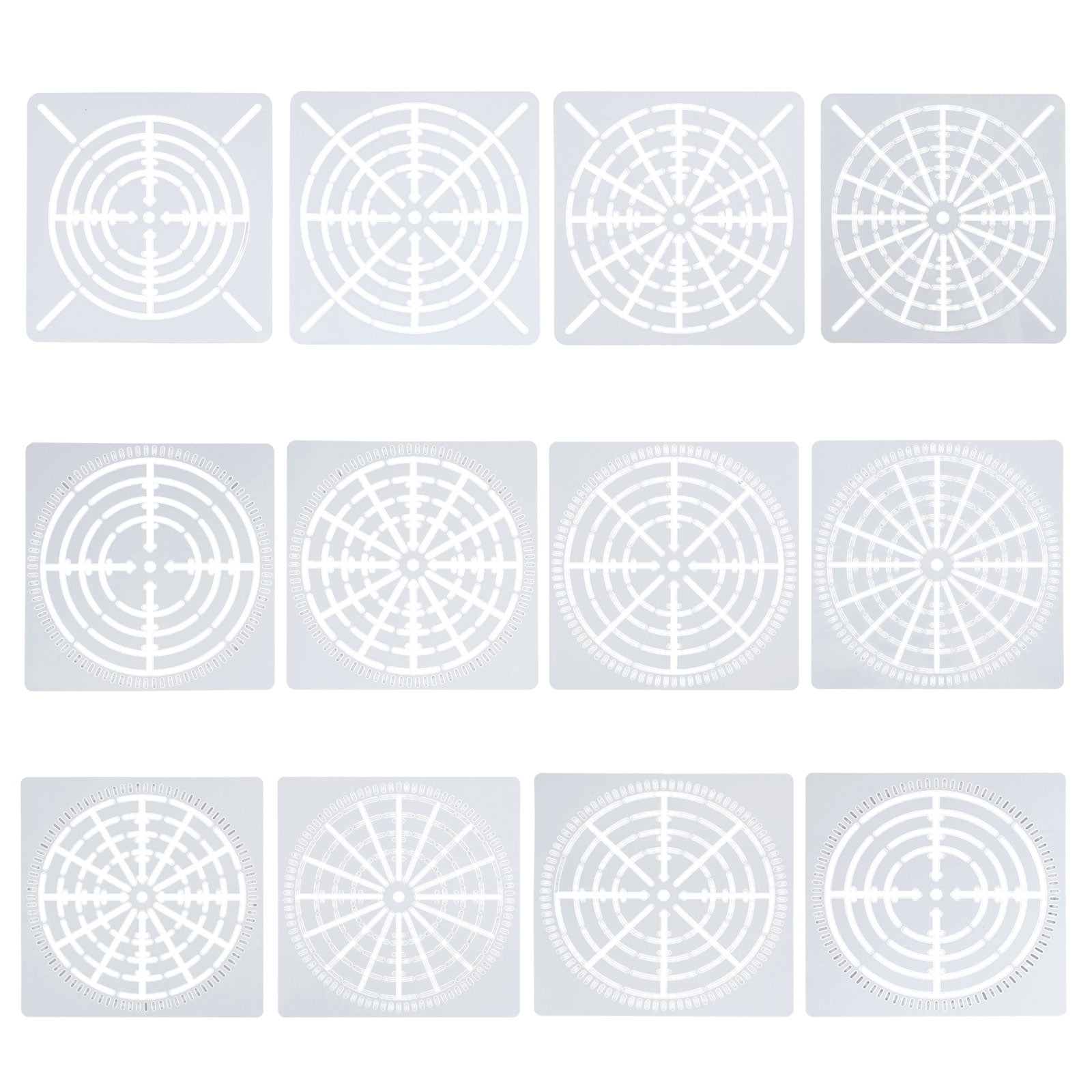 Click here for Unique Bargains 4 8 12 16 Segment Mandala Stencil... prices