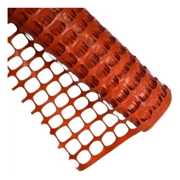Mutual Industries Heavy-Duty 4" x 100' Polyethylene Warning Barrier ...