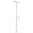 Wonder Pole Lite, Adjustable 84 in. to 108 in. Curved Grab Bar, Tension ...