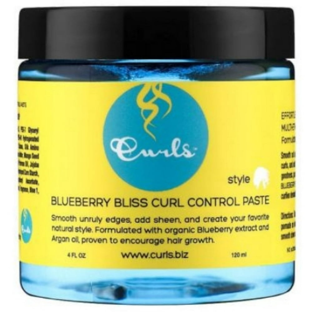Curls Blueberry Curl Control Paste 4 oz (Pack of 4) - Walmart.com ...