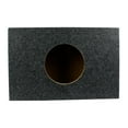 8" Shallow Ported Vented Subwoofer Box Enclosure Single Sub Grey ...