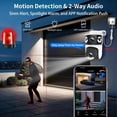 Lens Camera Outdoor/Indoor,Wired Camera for for Plug-in 24/7 Continuous ...