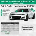 ERA Paints WA136X - Unripened Green Metallic for CHEVY Exact Match ...