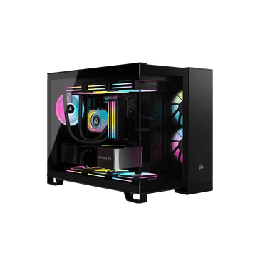 CORSAIR iCUE 5000D RGB AIRFLOW Mid-Tower Gaming Case, Black - 3x AF120 ...