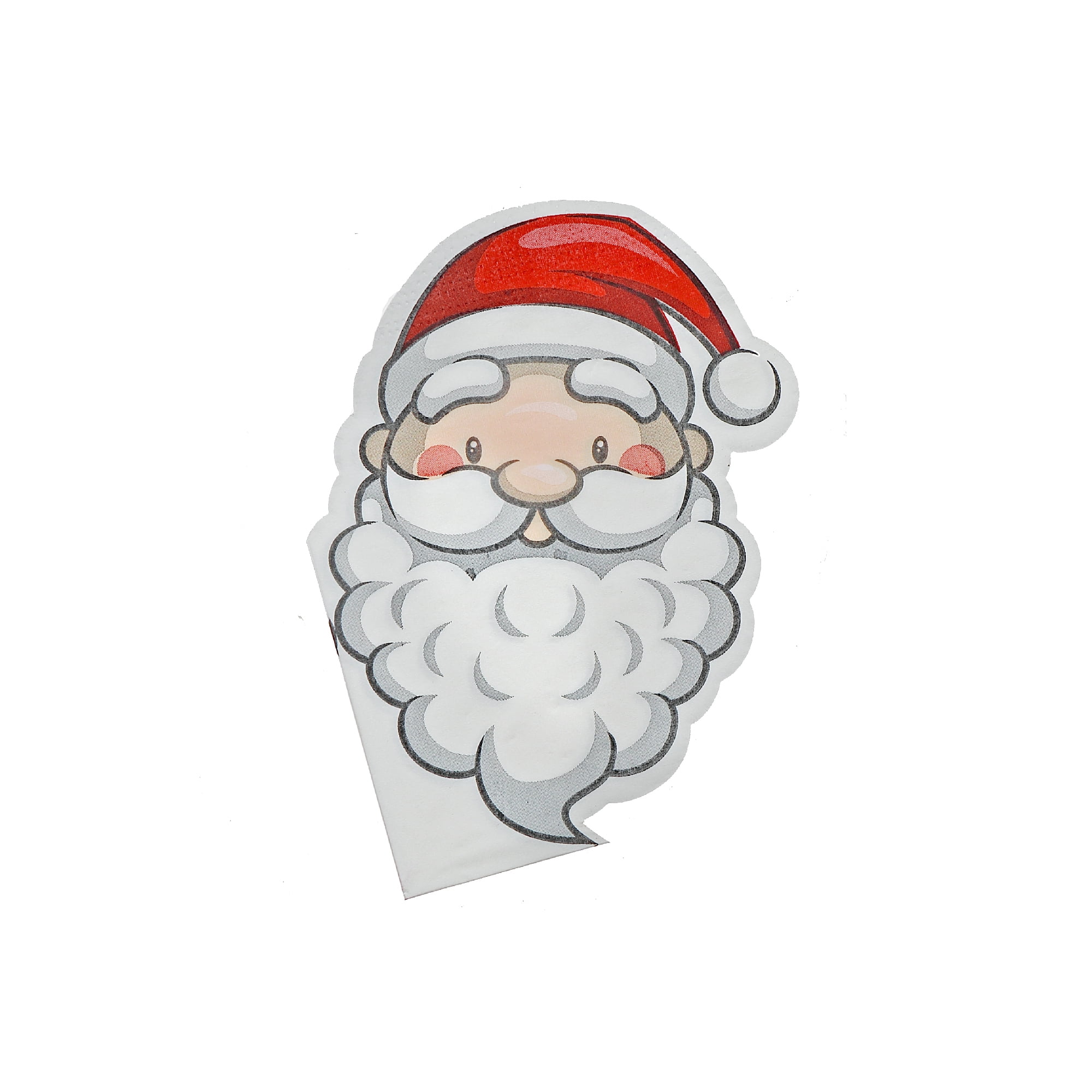 Click here for Ih Casadécor 12 Pack 3 Ply Shaped Napkin (Santa) -... prices