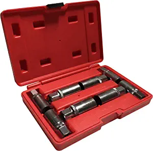 8-Piece Broken Bolt Extractor Seized Stud Puller (SAE and Metric ...