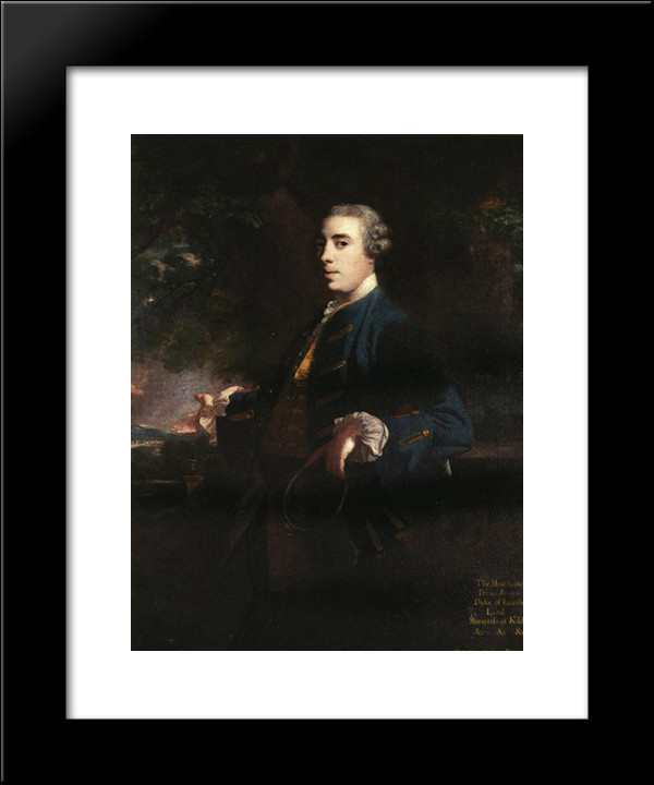 James FitzGerald, Duke of Leinster 20x24 Framed Art Print by Reynolds ...