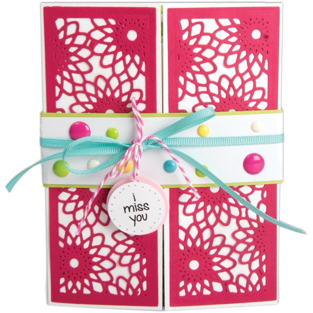 Sizzix Thinlits Dies By Stephanie Barnard 3/Pkg-Half Card Panels - Walmart.com