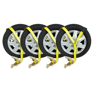 Auto Hauler Car Flatbed Tie Down Kit Lasso Wheel Ratchet Tie Down ...