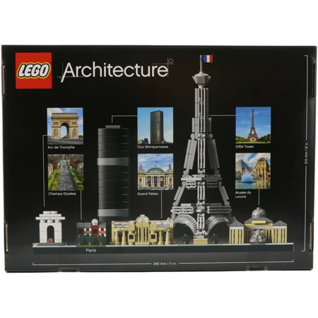 LEGO Architecture Skyline Collection 21044 Paris Skyline Building Kit With Eiffel Tower Model ...