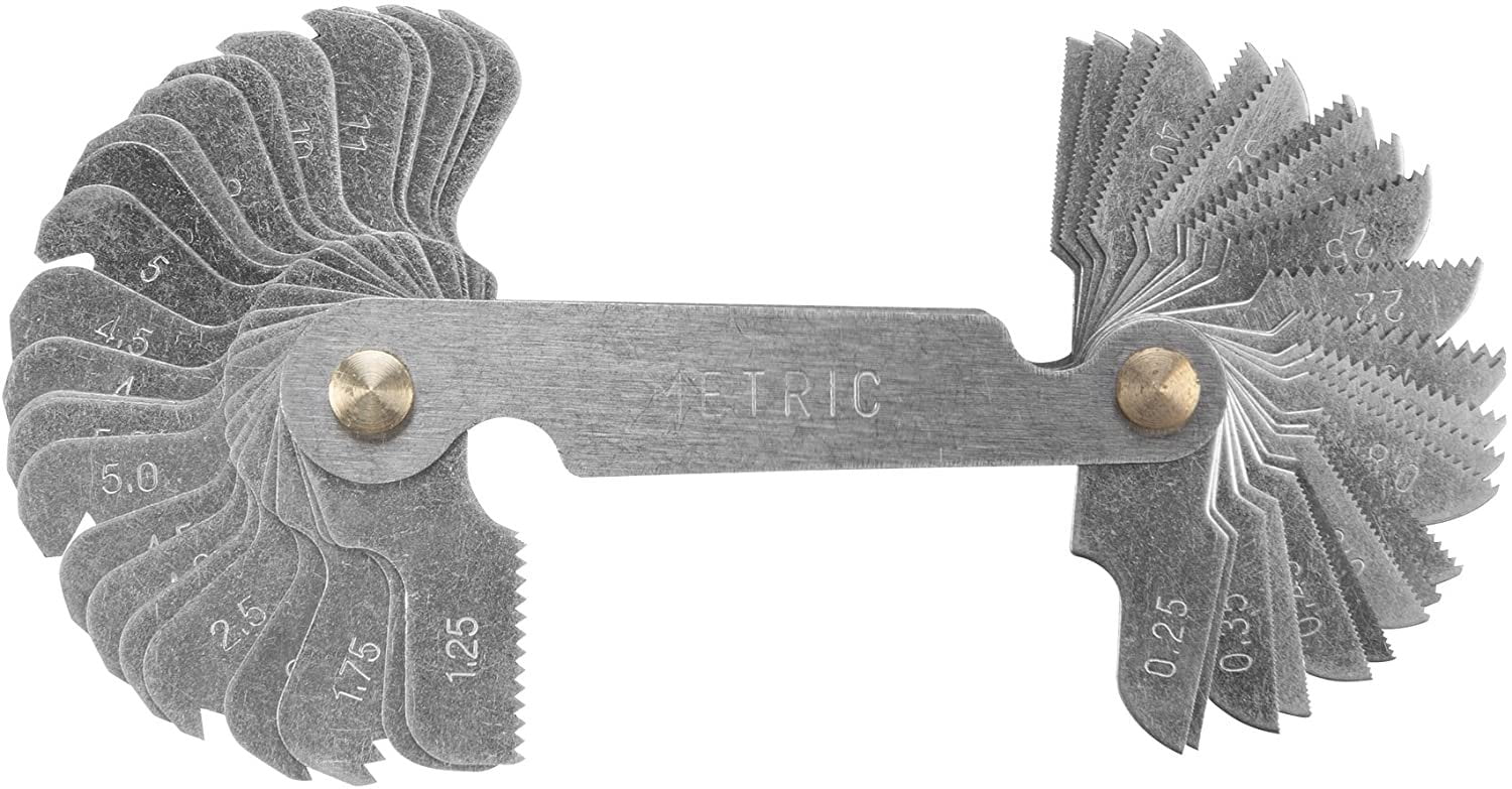 Performance Tool W8655 Thread Pitch Gauge Set SAE/Mm - Walmart.com