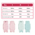 Breathable Ice Silk Kitten Bodysuit Cats Surgical Recovery Suit E ...
