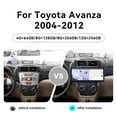 MOOKAKA 15.8" Smart Display Radio Audio Media Player for Toyota Avanza ...