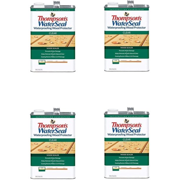 Thompson'S Waterseal Wood Protector 1.25 Gl 25 Oz Low Voc - Walmart.com