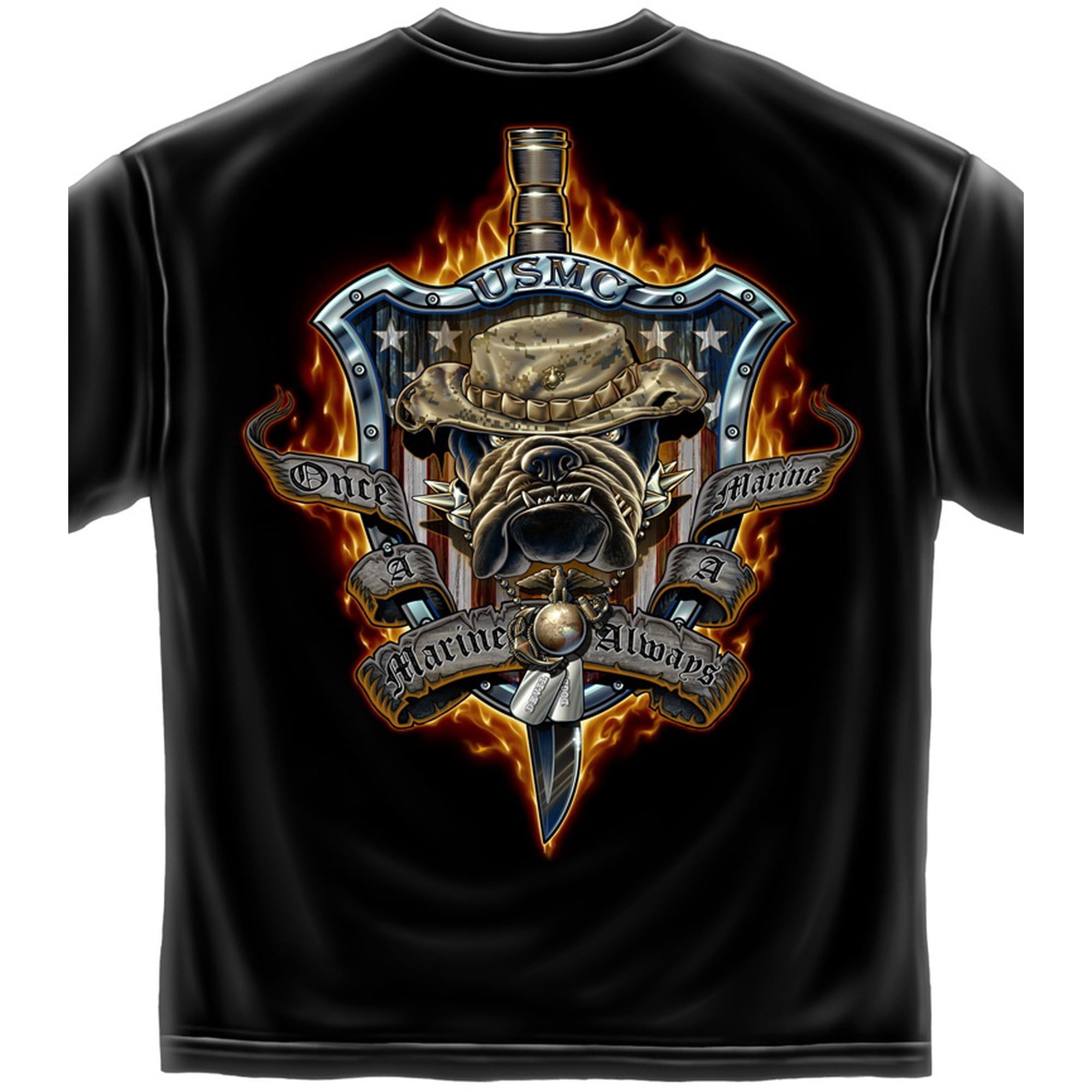 Usmc Devil Dog T Shirt