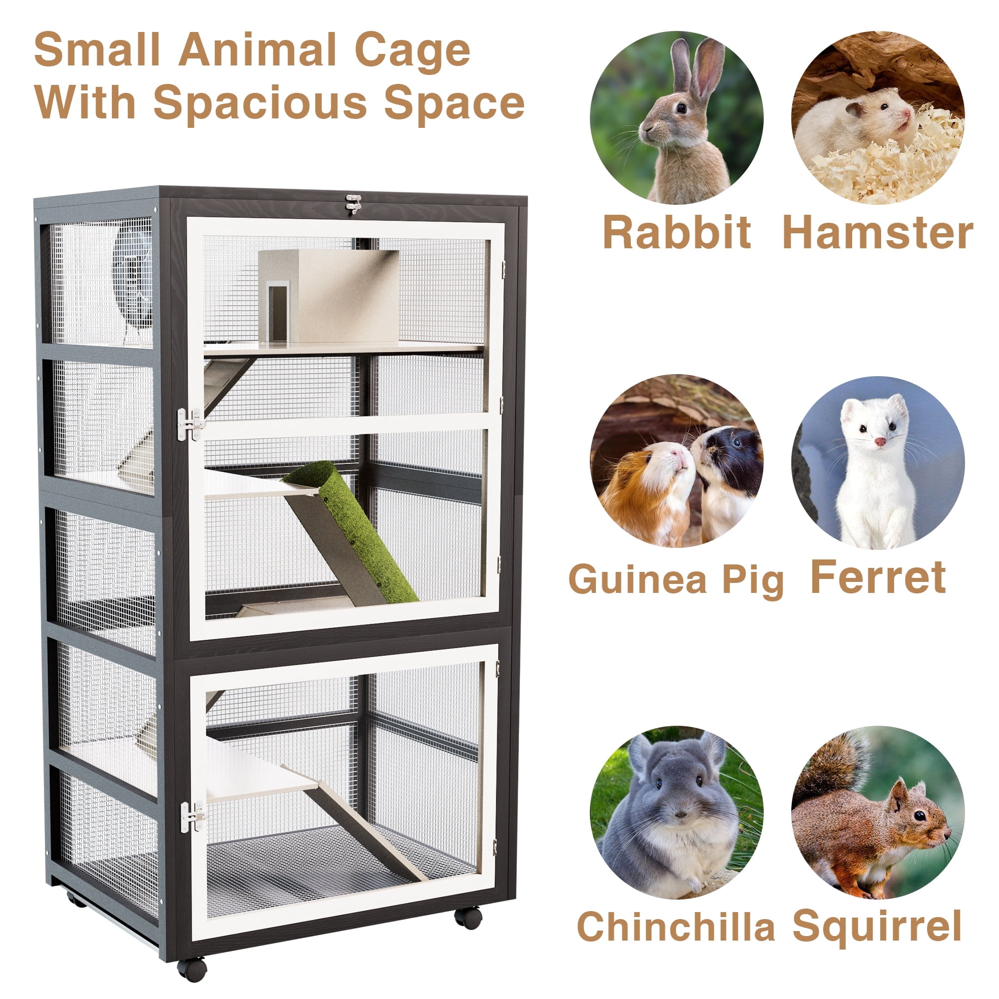 Click here for Fengxih Ferret Cage Rat Cage 5-Level Small Animal... prices