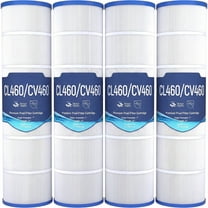 MIXX UNIQ Pool Filter Cartridges, CL460, 27" x 7", 4 Pack, 460 sq.ft ...