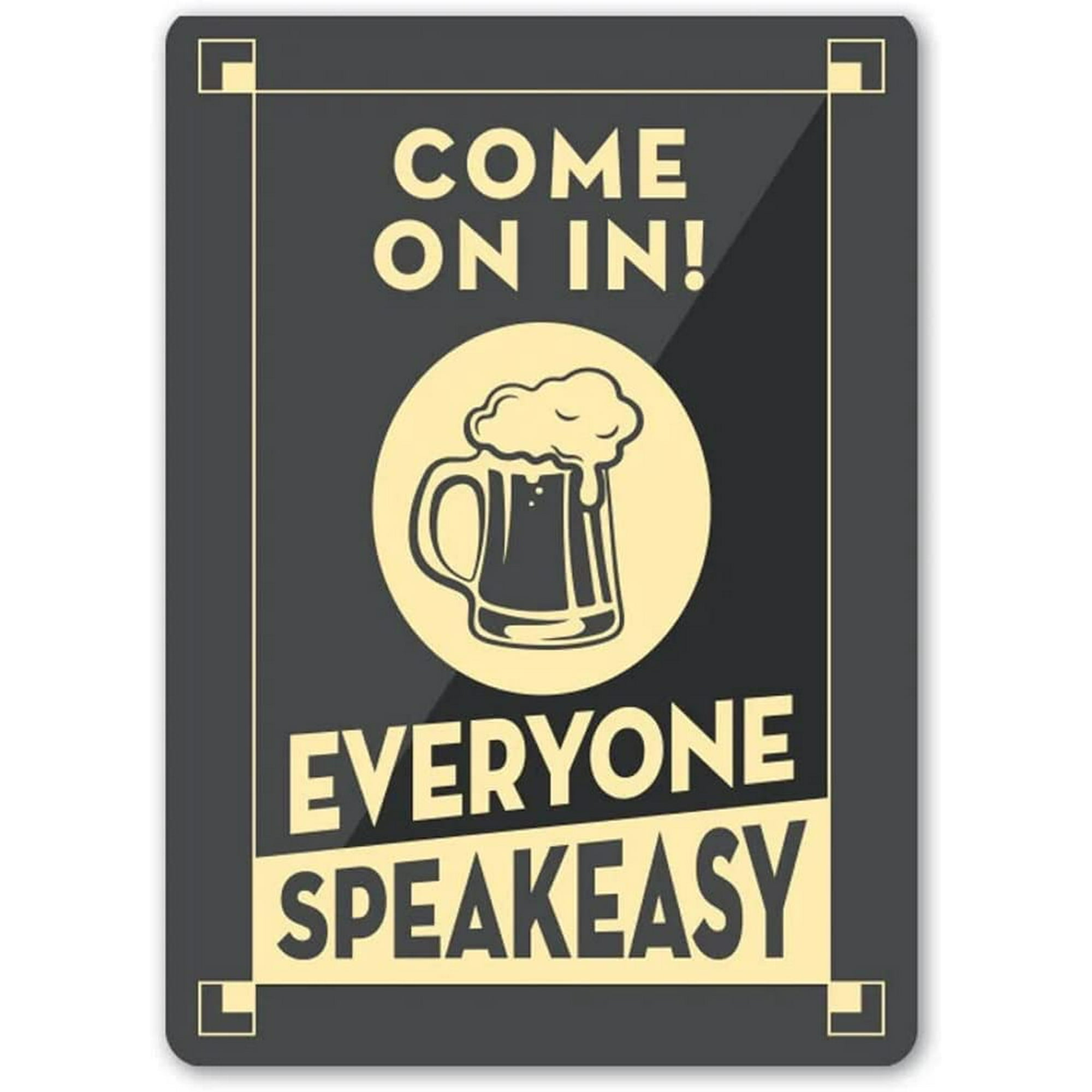 Speakeasy Poster