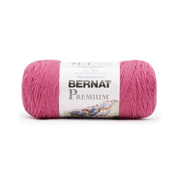Bernat® Premium™ Yarn, Acrylic #4 Medium, 7oz/198g, 360 Yards, Acrylic ...