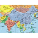 Swiftmaps 24x36 Large World Classic Premier 3D Travel Wall Map Poster ...
