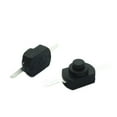 Kairuite 10x 1A 30V DC 250V Black Latching On Off Mini Torch Push ...