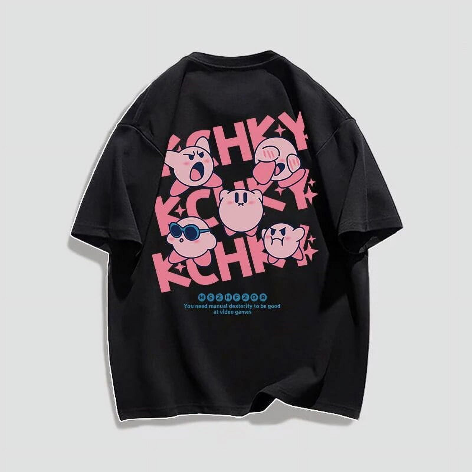 Camiseta Crayon Shin-Chan de manga corta con estampado de dibujos ...