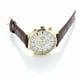 Tommy Hilfiger Men's 1790874 Gold-Tone Watch with Brown Leather Band ...