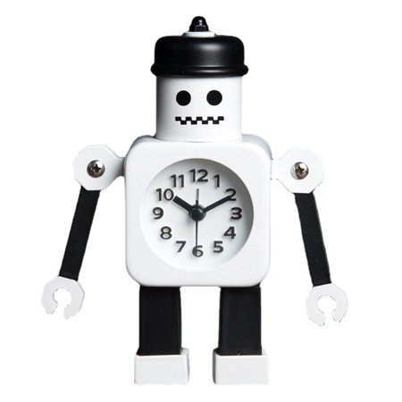 SHTUUYINGG Multifunctional Bedside Mute Creative Bedroom Clock Student ...