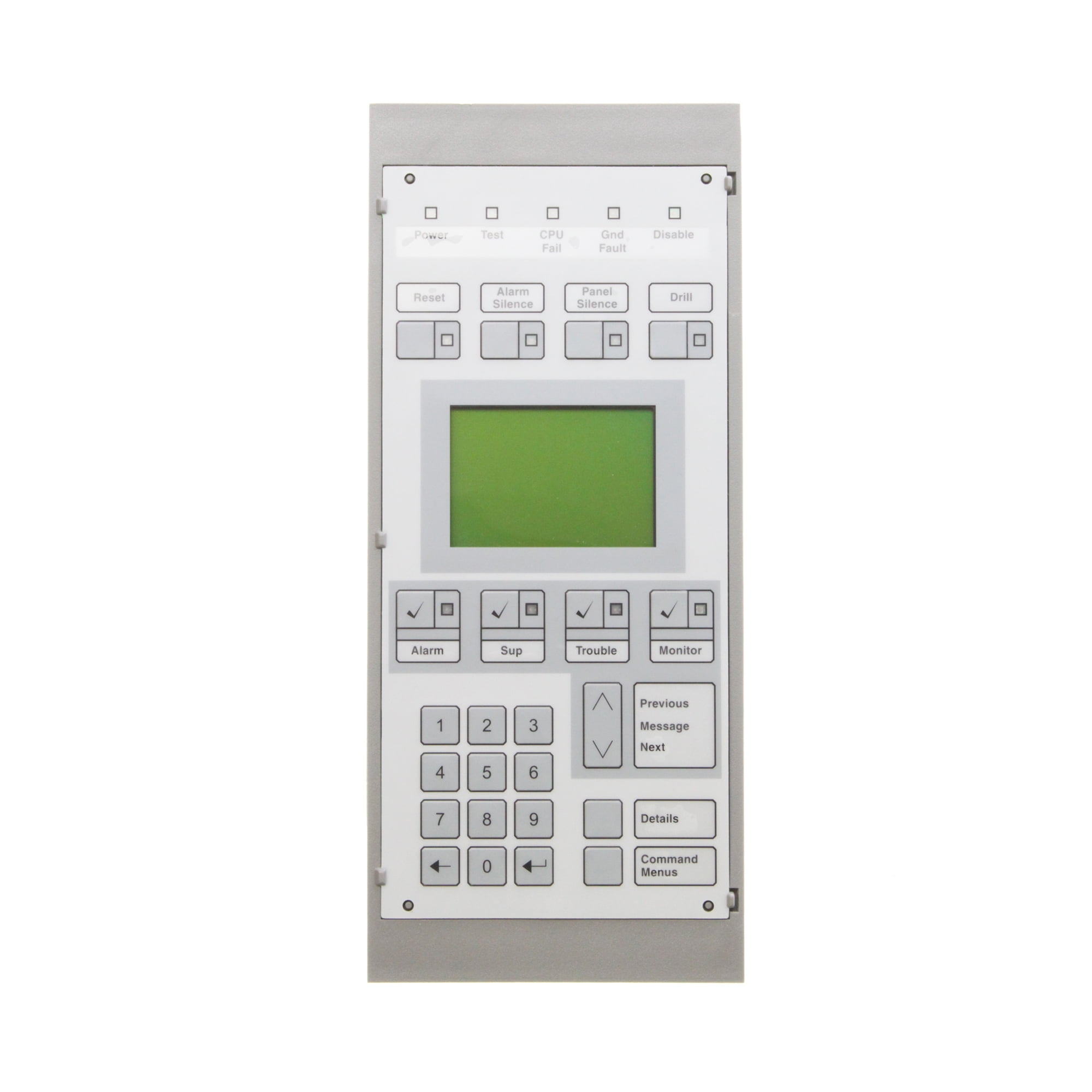 EST 3-ANNCPU3 + 3-LCD System-3 Remote Annunciator CPU Alarm Module ...