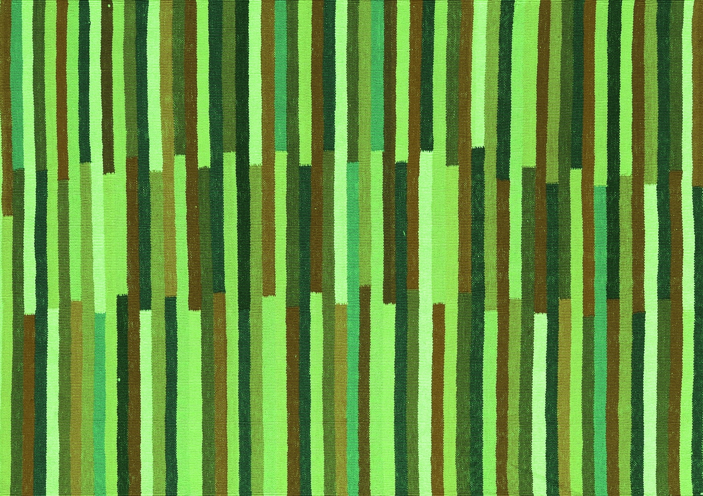 Ahgly Company Indoor Rectangle Abstract Green Contemporary Area Rugs, 7 ...