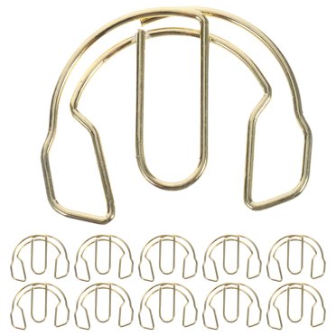 BAZIC Paper Clips Small 33mm, Colorful Vinyl-Coated, Durable, Reusable ...