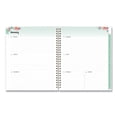 2024 Weekly Monthly Planner, 7x9, Blue Sky, Laurel, Durable Twin-Wire ...