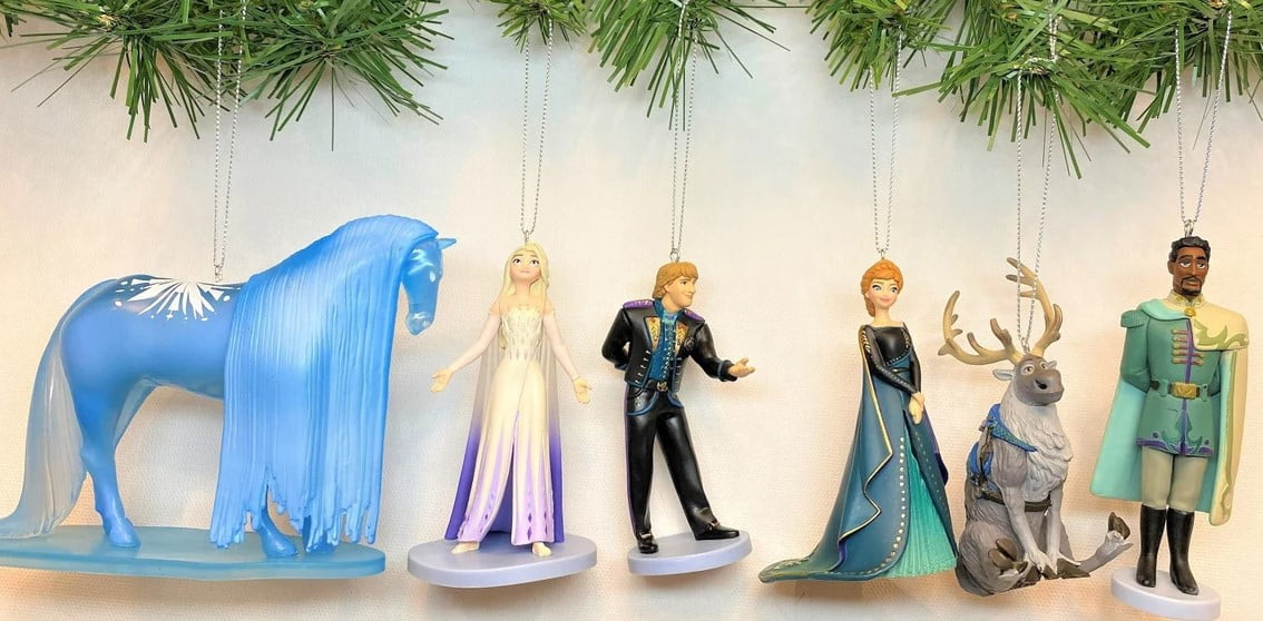 Frozen Elsa Anna Christmas Ornament Set of 6 New - Walmart.com