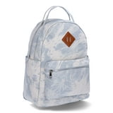 No Boundaries Women's Blue Dome Backpack, 16x12x5.13 inches, Cotton ...