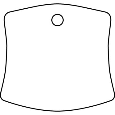 Orfit Colors NS, 18" x 24" x 1/12", micro perforated, dominant black ...