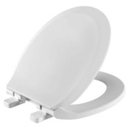 Centoco 1200-301 Round Plastic Toilet Seat, Standard Model, Light ...