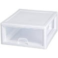 Sterilite 23018006 16 Quart Clear Stacking Drawer - Walmart.com