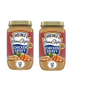 (12 pack) Heinz HomeStyle Chicken Gravy Value Size, 18 oz Jar - Walmart.com