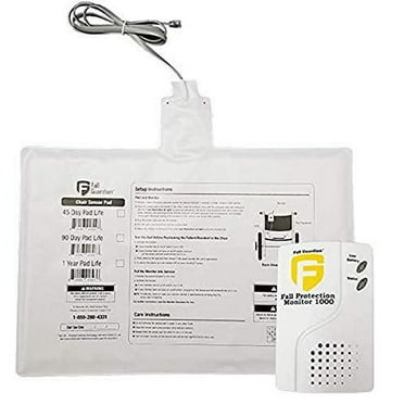 Fall Protection Monitor 1000 and 45 Day Chair Sensor Pad, White ...