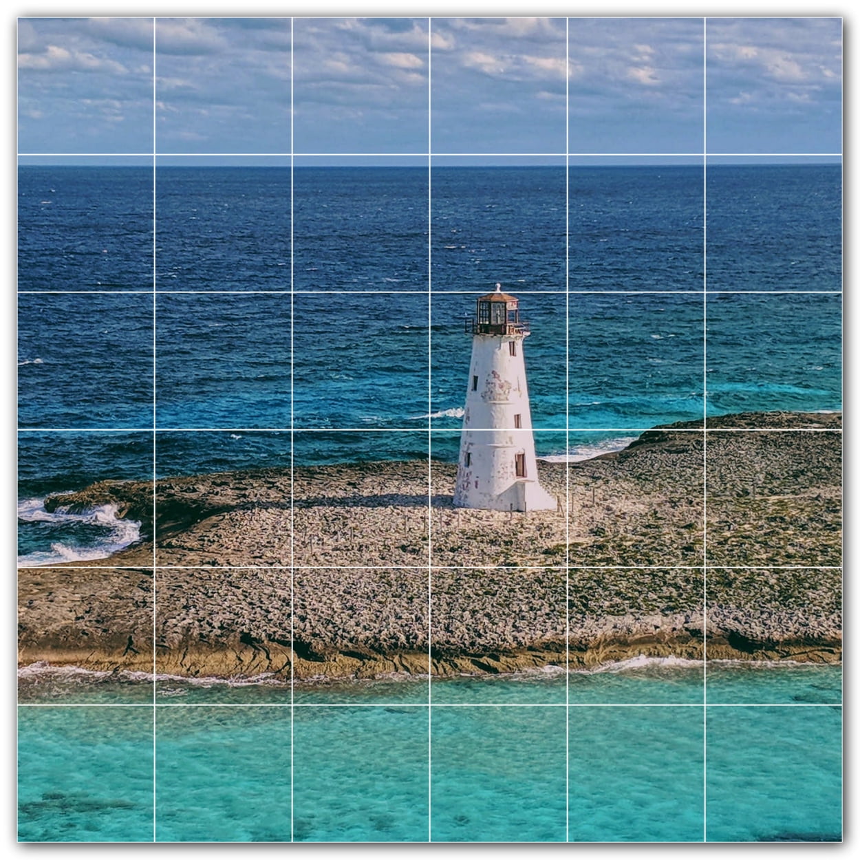 Picture-Tiles.com: Lighthouse Ceramic Tile Wall Mural WAL500817-66XL ...