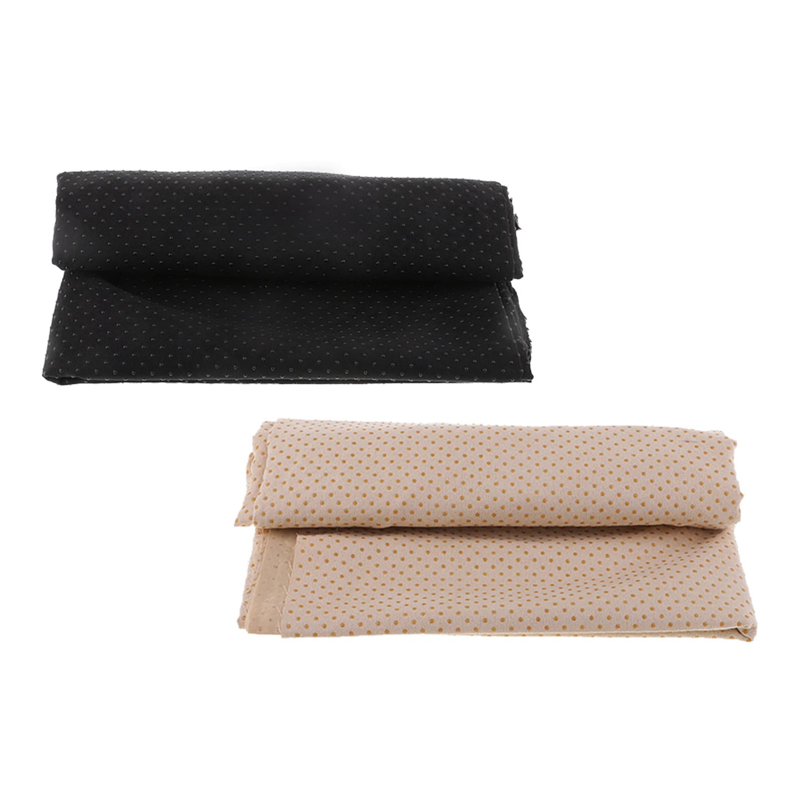 2 Pieces 59 x 39inch Wide Anti Slip Rubber Dots Micro Suede Non Slip ...