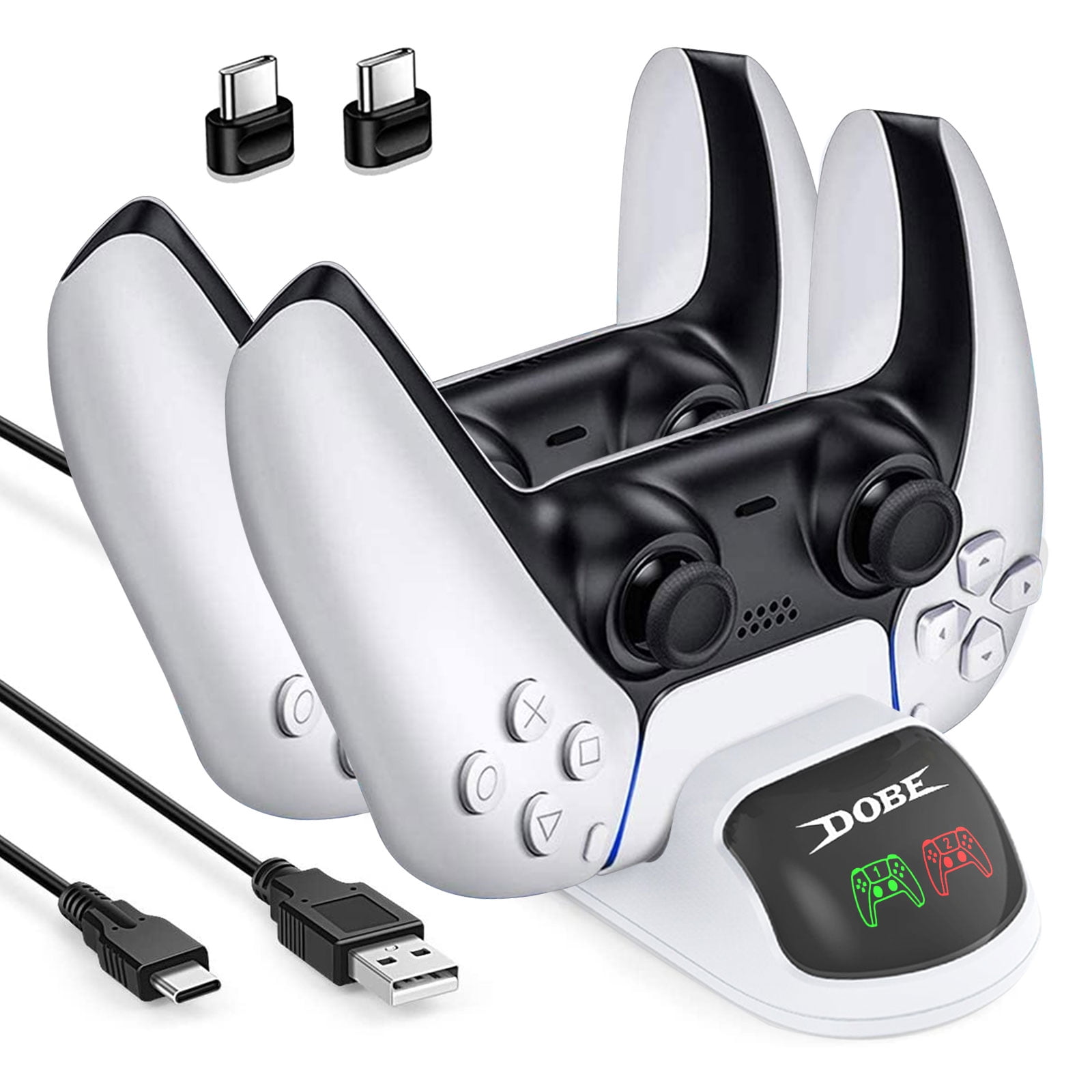 Buy Charging Station for PS5, EEEkit Dual Controller Charger Docking ...