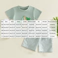 CAUYDY Toddler Baby Boys Outfit Summer Short Sleeve Palm Tree ...