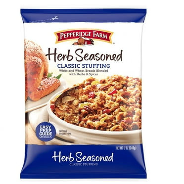 Pepperidge Farm Cubed Stuffing Herb Seasoned - Walmart.com