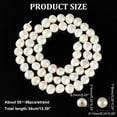 1 Strand Natural Cultured Freshwater Pearl Beads Strands Seashell Color ...