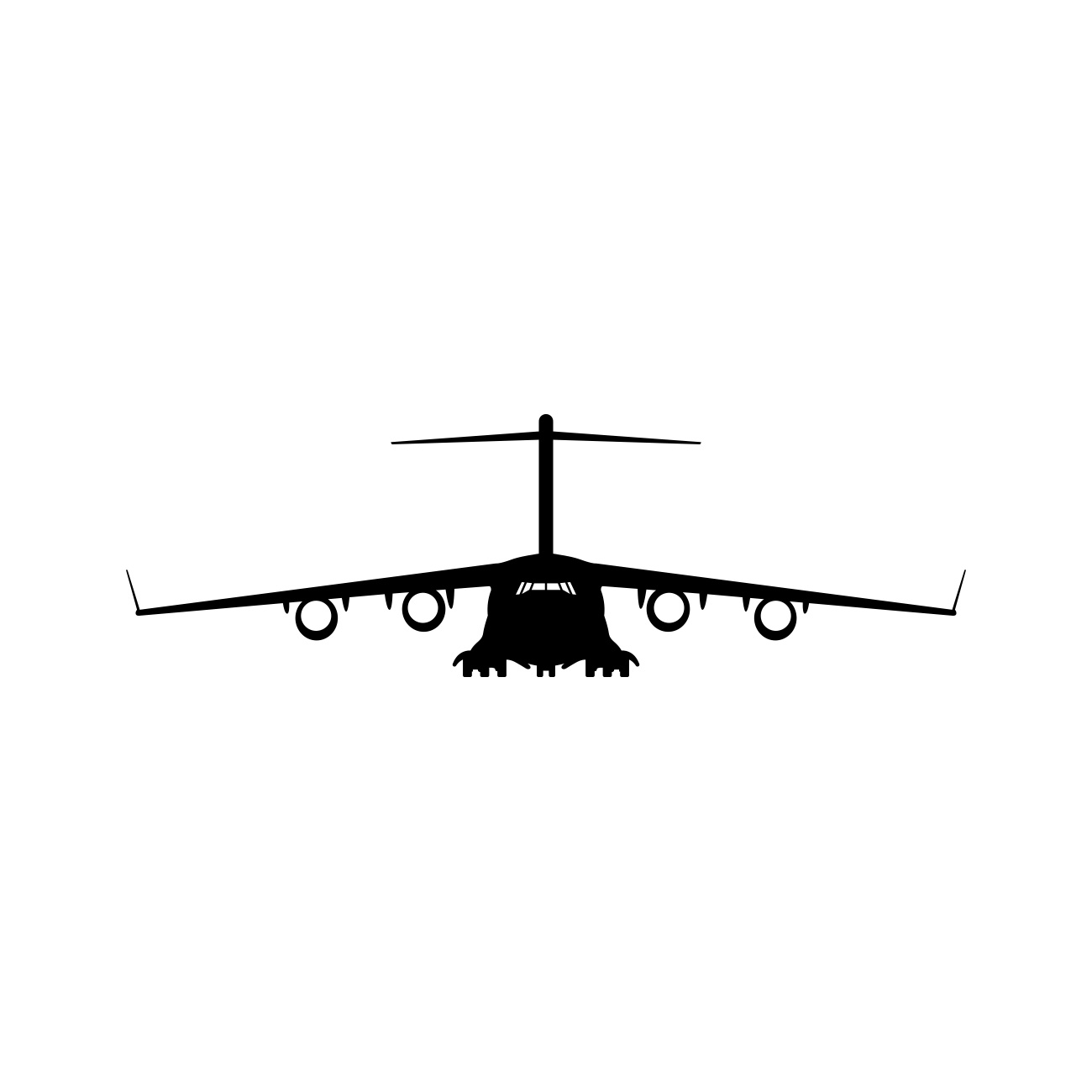 C-17 Globemaster III Sticker Decal Die Cut - Self Adhesive Vinyl ...