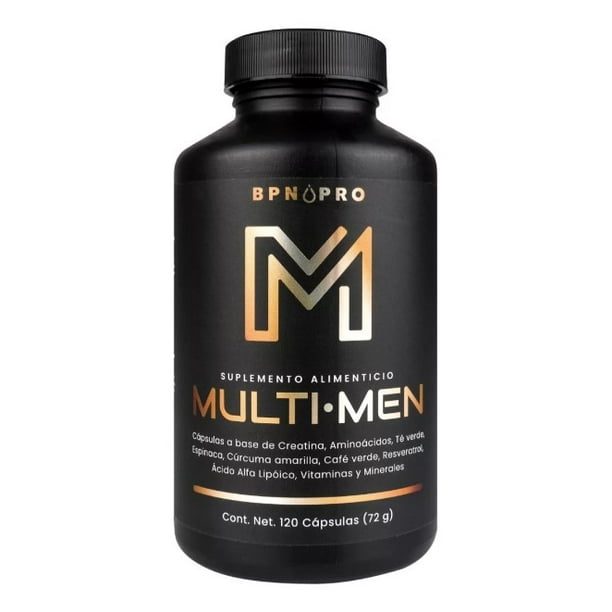 Multivitaminico Para Hombres Vitaminas Creatina BPN PRO Zinc Arginina ...