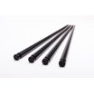 HSS Steel 71" Long Pole 1" pole diameter 1.2 mm Thickness Chrome 4-Pack ...