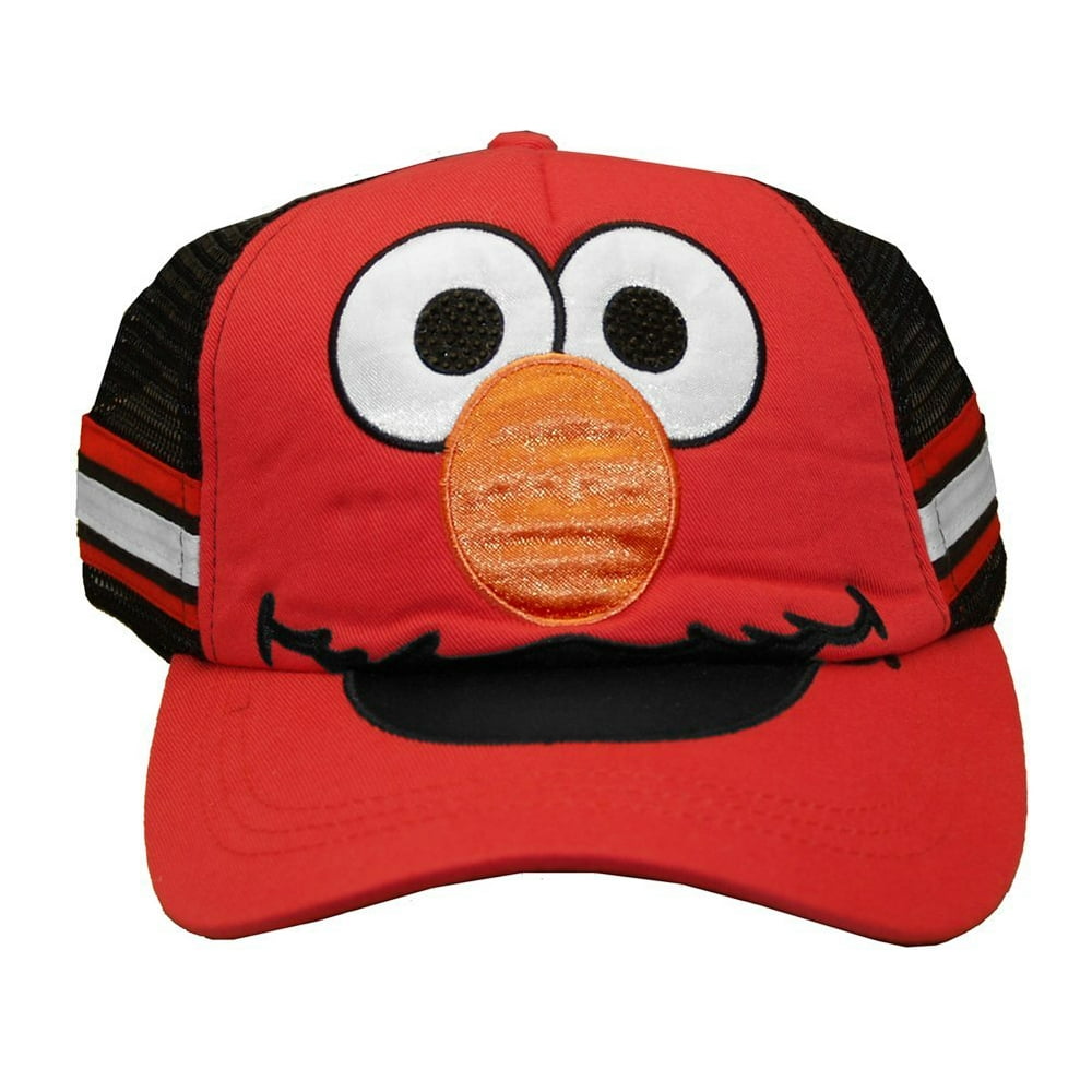 Sesame Street - Baseball Cap - Sesame Street - New Elmo Hat Kids/Youth ...